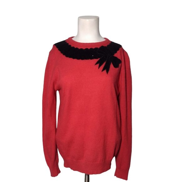 Koret | Sweaters | Vintage Koret Angora Lambswool Sweater Sz M Sequin ...